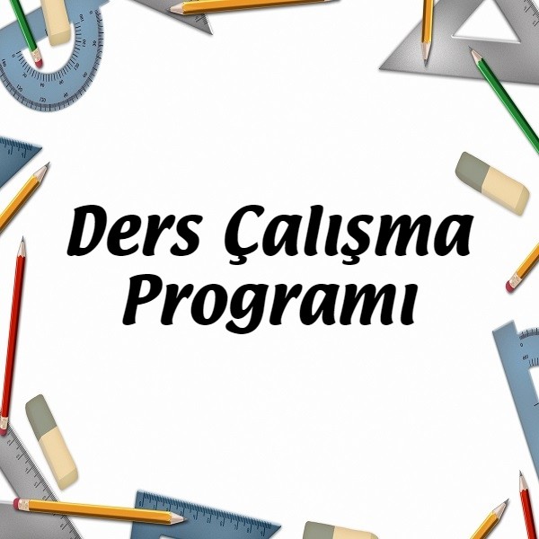 Ders Çalışma Programı - Matematik Vakti